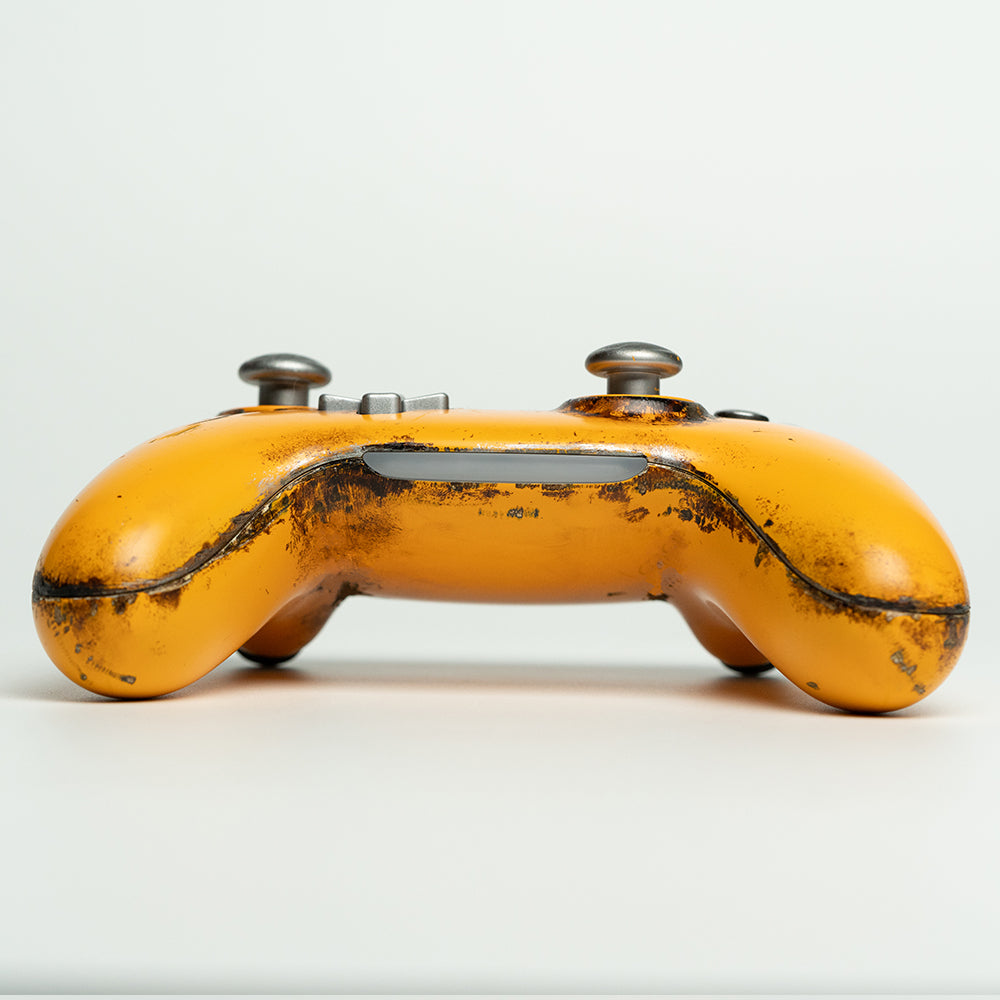 Metal Crush Defender Battle-Damaged Controller With K-Silver TMR Joyst